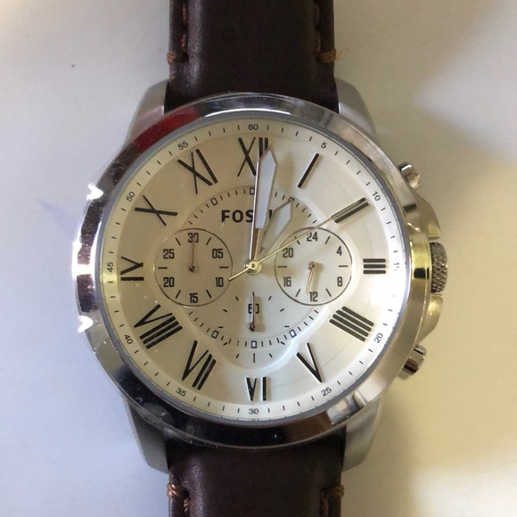 Fossil | Accessories | Fossil Watch Classic Leather Strap | Poshmark